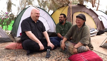 Nehemia Gordon with David and Emily Verela discussing the laws of ...